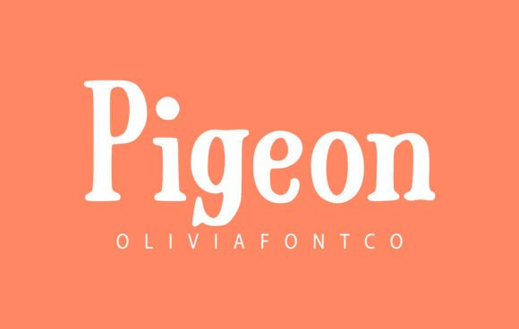 Pigeon Font Fonts Free Downloads