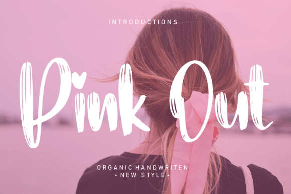 Pink out Font Font Fonts Free Downloads