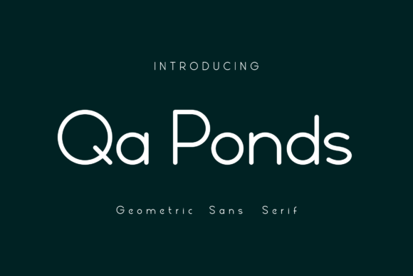 Qa Ponds Font Fonts Free Downloads