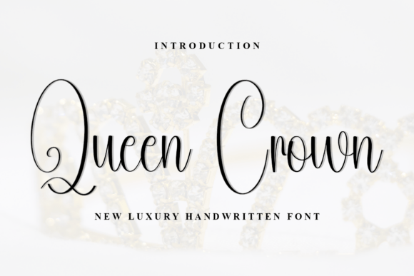 Queen Crown Font Fonts Free Downloads