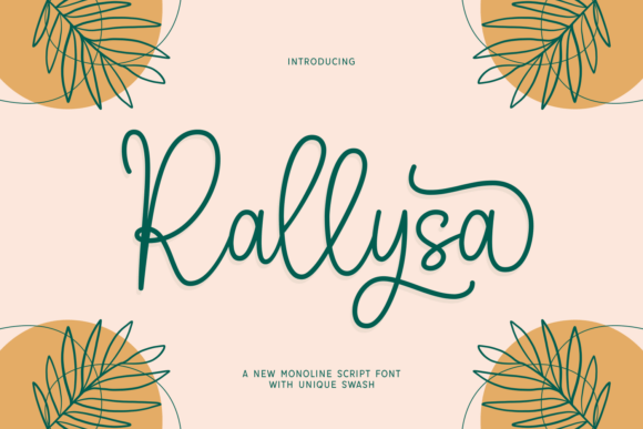 Rallysa Font Fonts Free Downloads