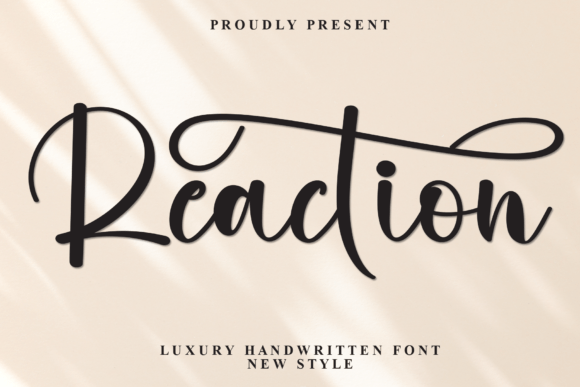 Reaction Font Fonts Free Downloads