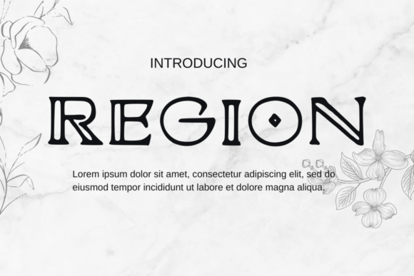 Region Font Fonts Free Downloads
