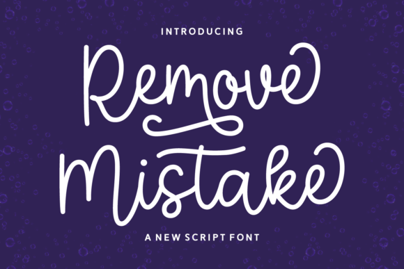 Remove Mistake Font Fonts Free Downloads
