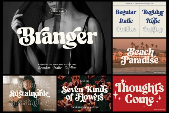 Retro Bundle Collection Font Fonts Free Downloads