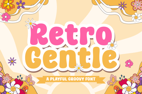 Retro Gentle Font Fonts Free Downloads