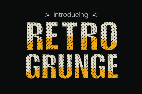 Retro Grunge Font Fonts Free Downloads