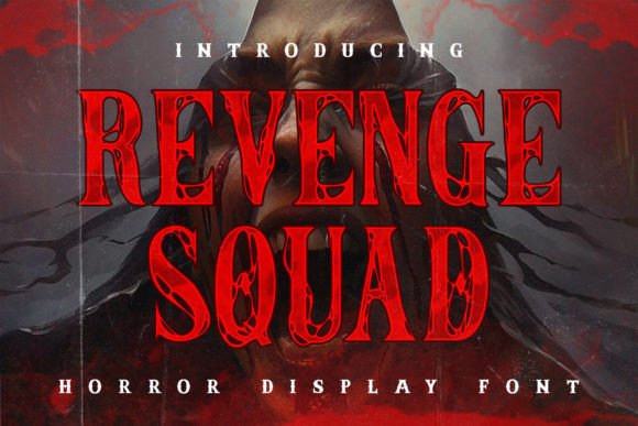 Revenge Squad Font Fonts Free Downloads