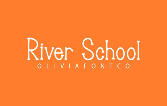 River School Font Fonts Free Downloads