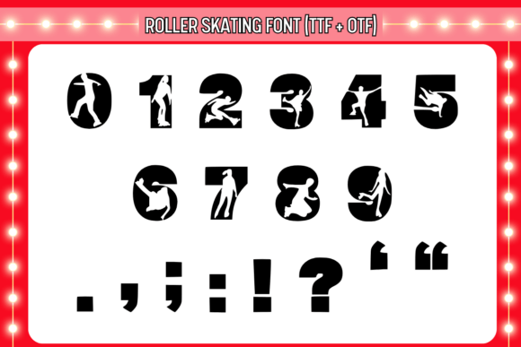 Roller Skating Font Fonts Free Downloads