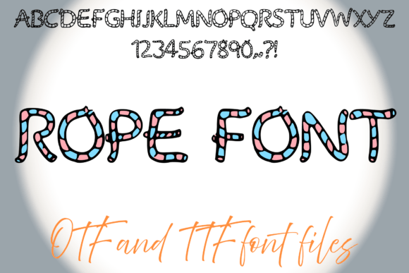 Rope Font Fonts Free Downloads