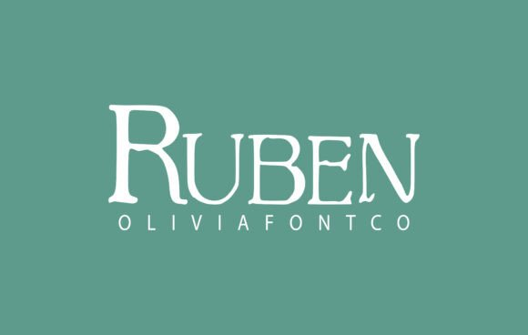 Ruben Font Fonts Free Downloads