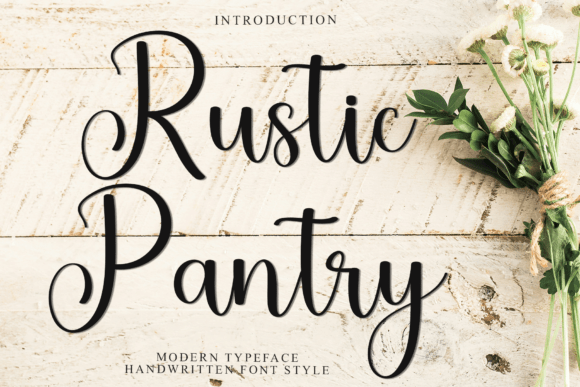 Rustic Pantry Font Fonts Free Downloads