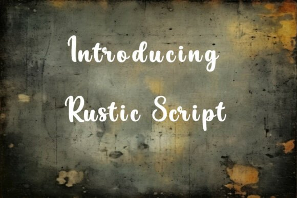 Rustic Script Font Fonts Free Downloads