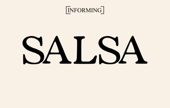 Salsa Font Fonts Free Downloads