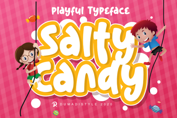 Salty Candy Font Fonts Free Downloads
