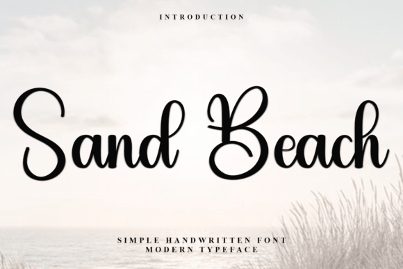 Sandbeach Font Fonts Free Downloads