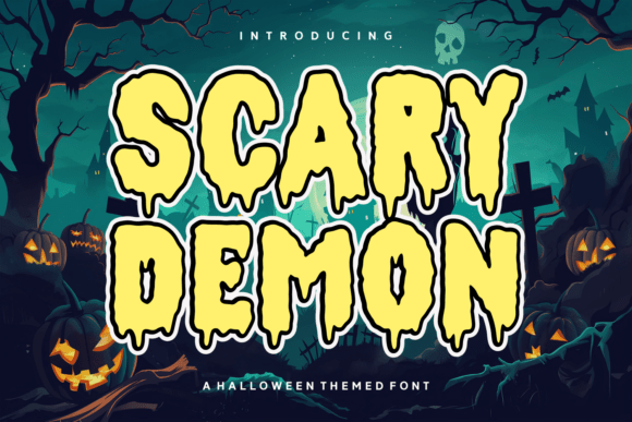 Scary Demon Font Fonts Free Downloads