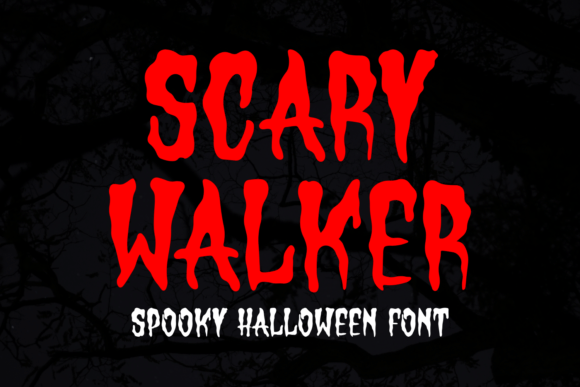 Scary Walker Font Fonts Free Downloads