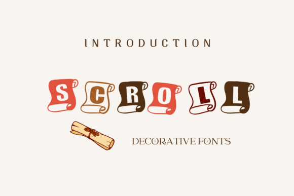 Scroll Font Fonts Free Downloads