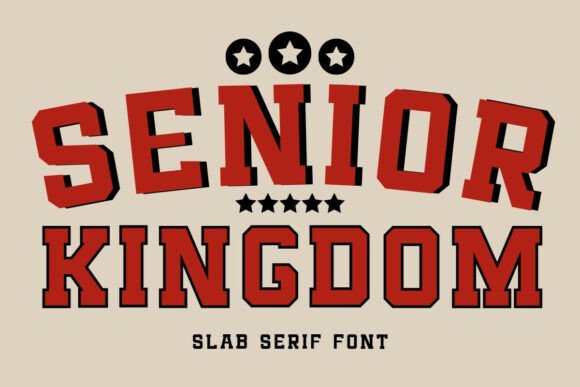 Senior Kingdom Font Fonts Free Downloads