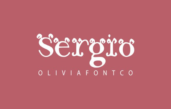 Sergio Font Fonts Free Downloads