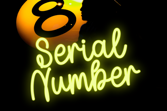 Serial Number Font Fonts Free Downloads