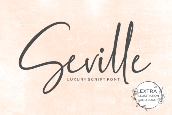 Seville Script Font Fonts Free Downloads