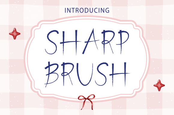 Sharp Brush Font Fonts Free Downloads