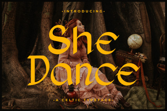 She Dance Font Fonts Free Downloads