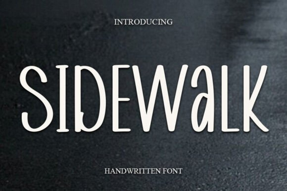 Sidewalk Font Fonts Free Downloads