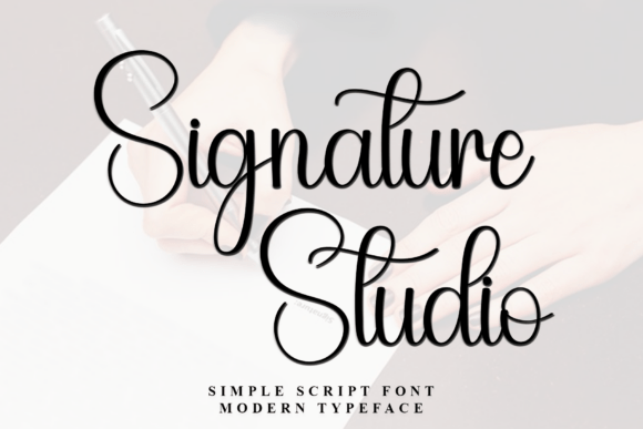 Signature Studio Font Fonts Free Downloads