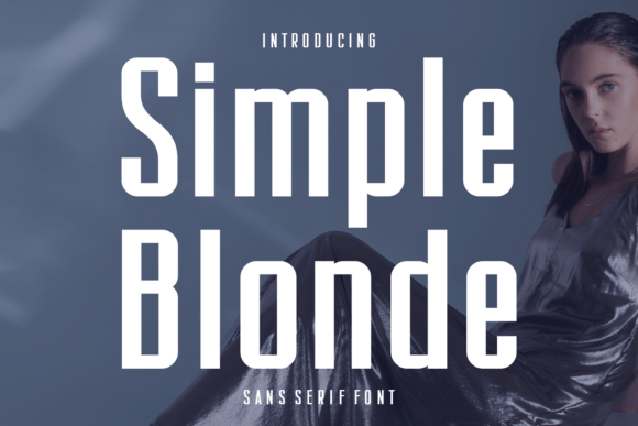 Simple Blonde Font Fonts Free Downloads