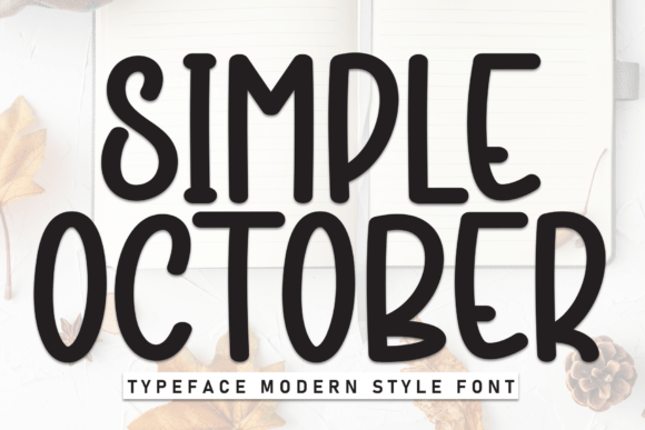 Simple October Font Fonts Free Downloads