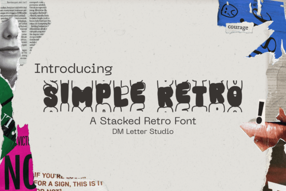 Simple Retro Font Fonts Free Downloads