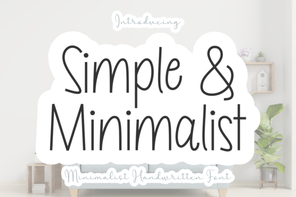 Simple and Minimalist Font Fonts Free Downloads
