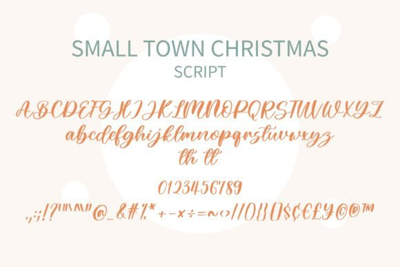 Small Town Christmas Duo Font Fonts Free Downloads