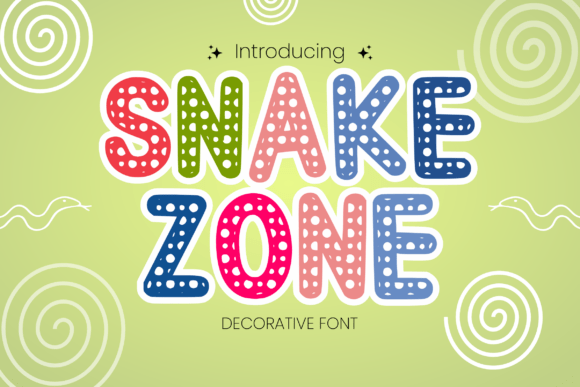 Snake Zone Font Fonts Free Downloads