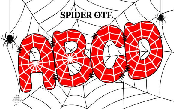 Spider Army Font Fonts Free Downloads