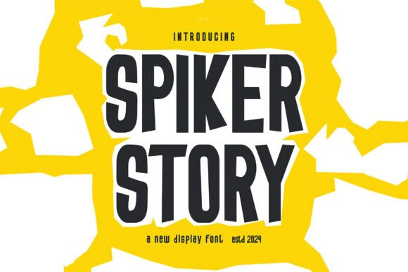 Spiker Story Font Fonts Free Downloads