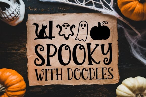 Spooky with Doodles Font Fonts Free Downloads