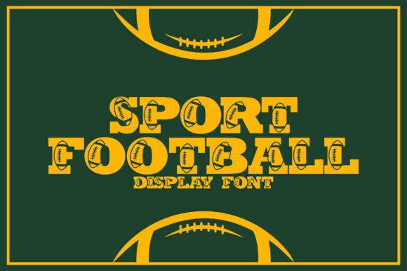 Sport Football Font Fonts Free Downloads