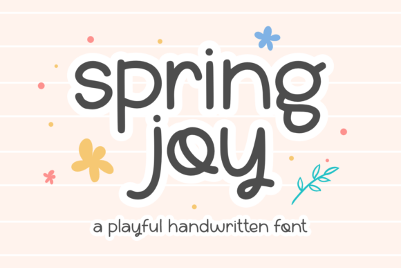 Spring Joy Font Fonts Free Downloads
