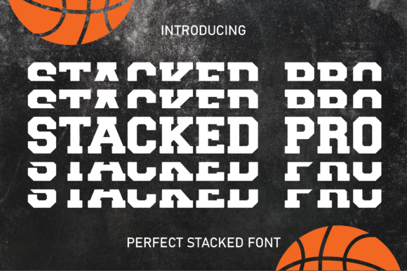 Stacked Pro Font Fonts Free Downloads