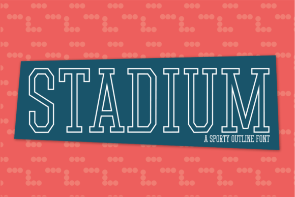 Stadium Font Fonts Free Downloads