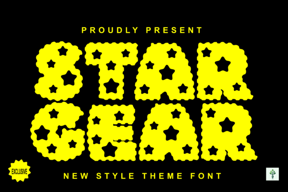 Star Gear Font Fonts Free Downloads