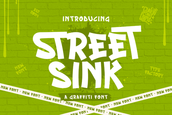 Street Sink Font Fonts Free Downloads