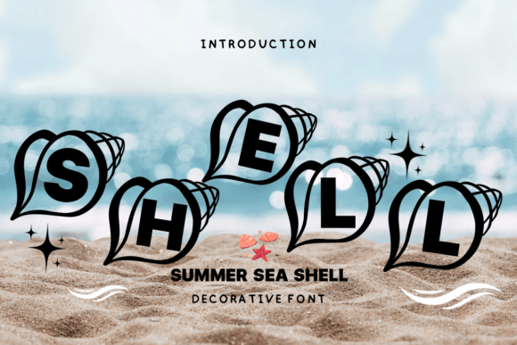 Summer Shell Font Fonts Free Downloads