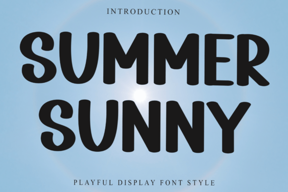 Summer Sunny Font Fonts Free Downloads