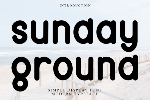 Sunday Ground Font Fonts Free Downloads